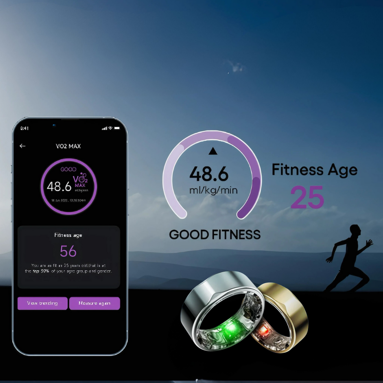 Glucose Smart Ring™ (no subscription fee) – VitalityWatch™